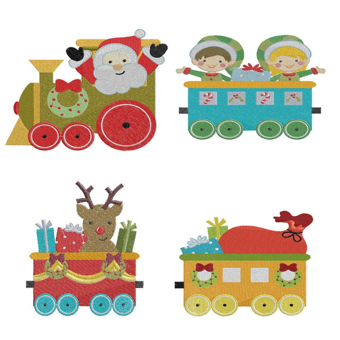 Christmas Train COMBO Pack - Etsy