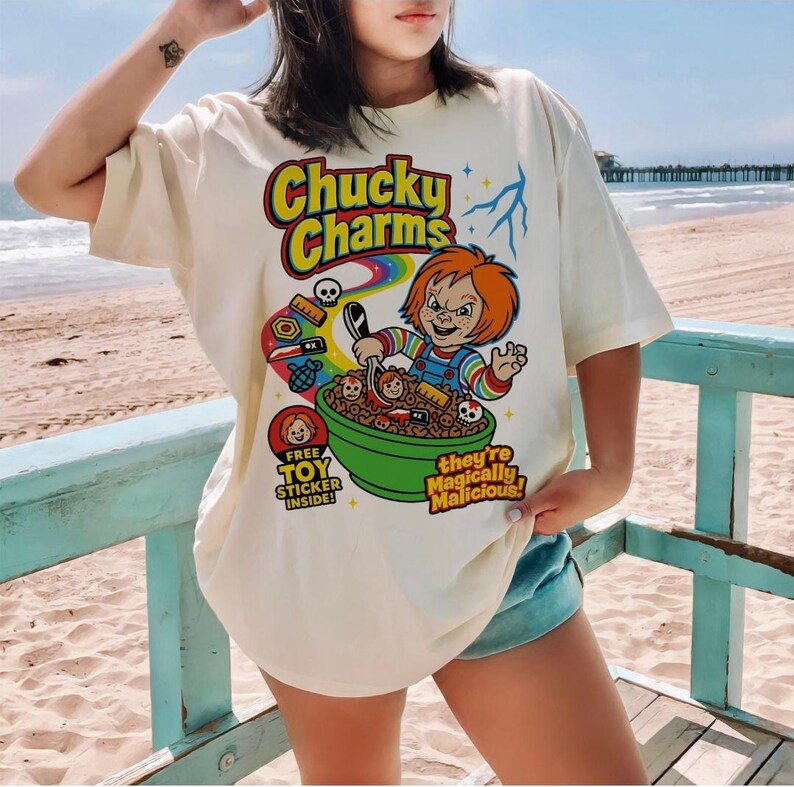 Chucky Charms T-shirt - Etsy