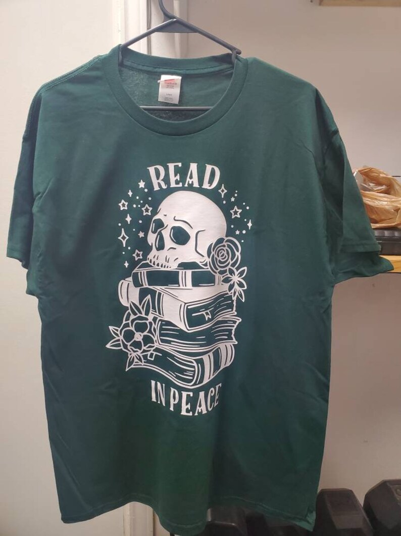 Read in Peace T-shirt - Etsy