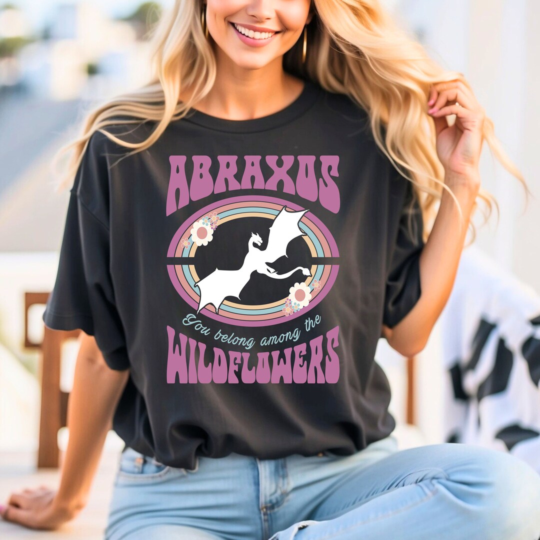 Abraxos You Belong Among the Wildflowers T-shirt - Etsy