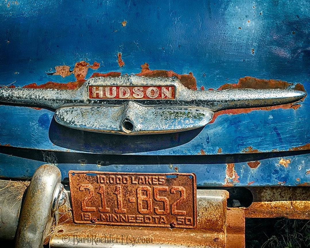 Rusty Hudson - Vintage Car - Rustic Wall Art - 8x10 Prints - Retro ...