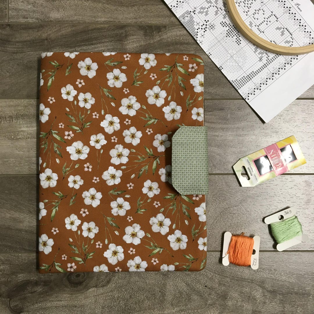 Cross Stitch Project Folder / “wildflowers” / Embroidery Case / Cross ...