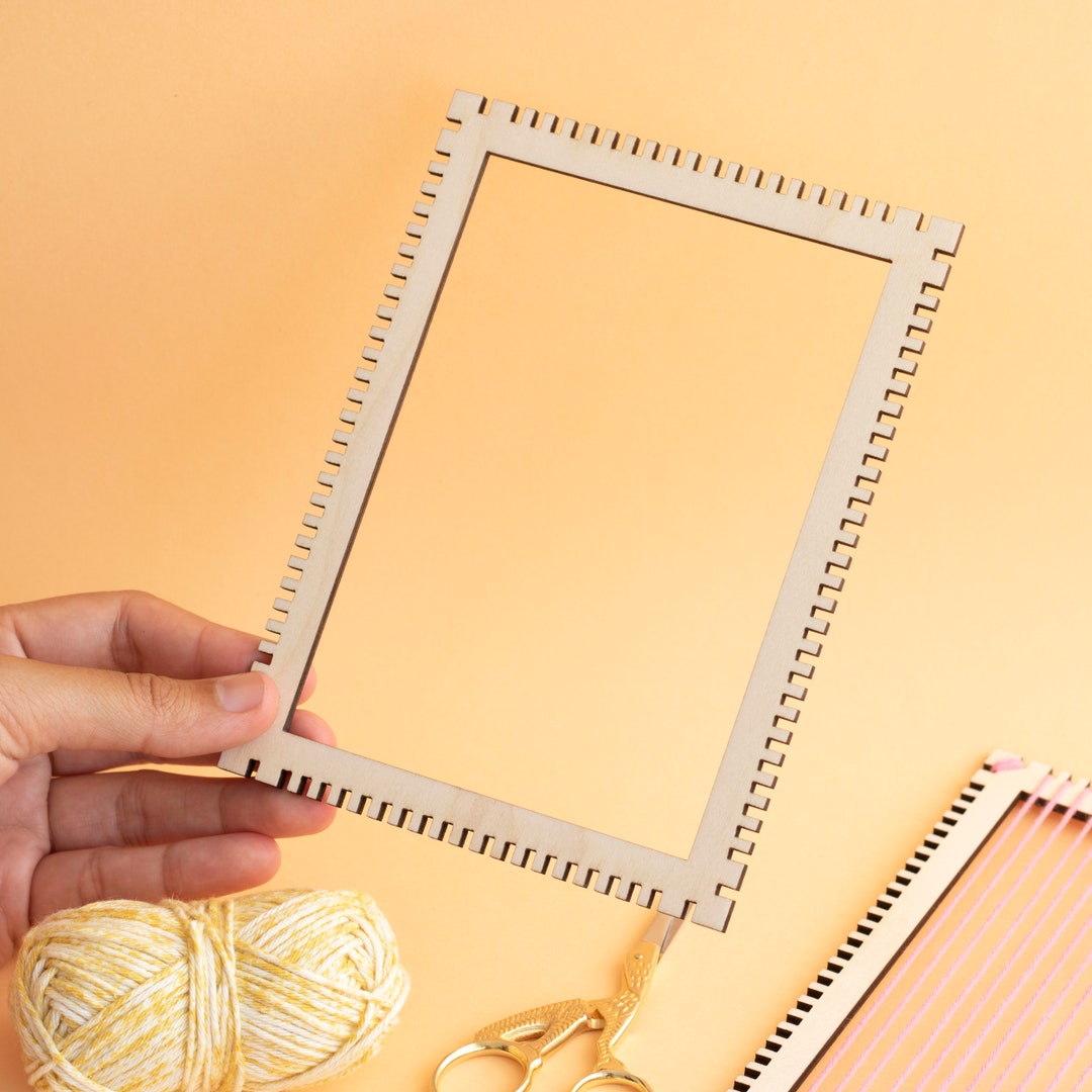 Wooden Rectangle Weaving Loom - Etsy