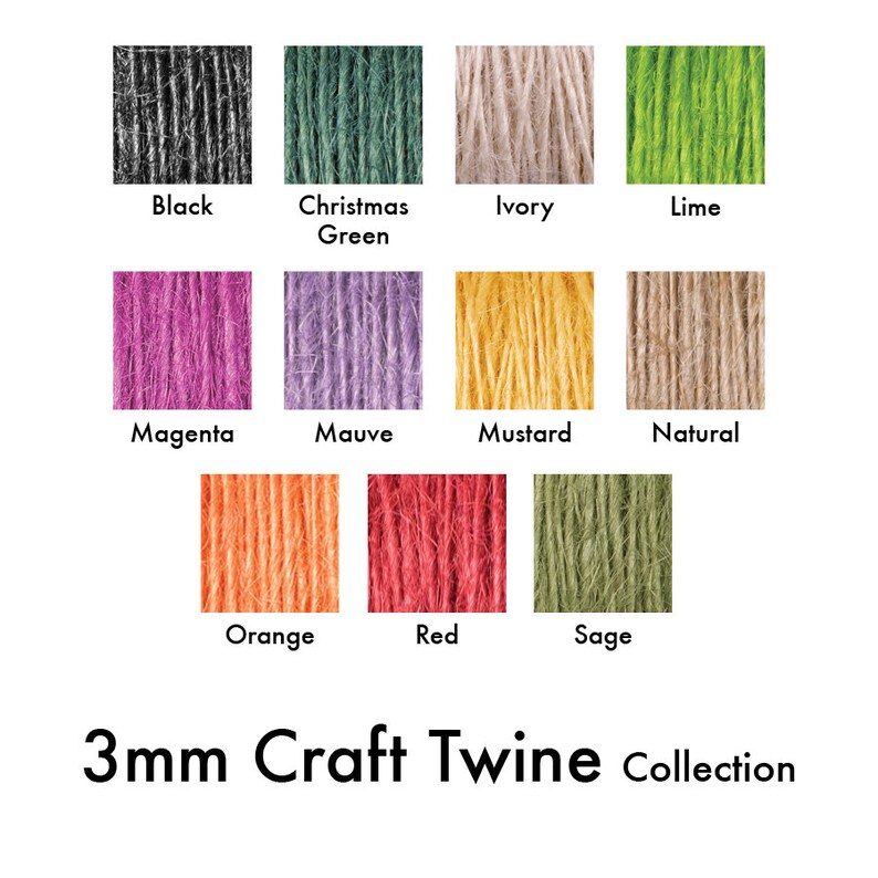 Jute String 3m Length Twine for Craft Projects and Hanging - Etsy UK