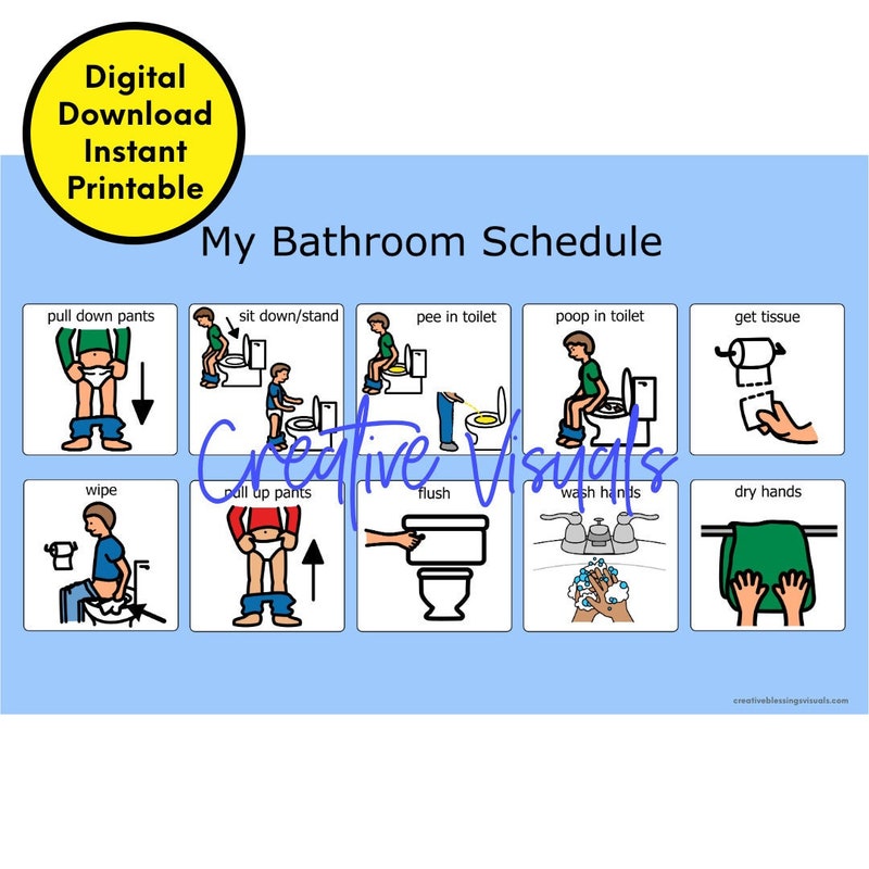 Bathroom Aac - Etsy