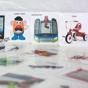 150 Real Photo Picture Cards: Autism, Speech & Language Therapy, ABA (2 ...