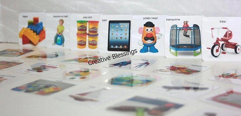 150 Real Photo Picture Cards: Autism, Speech & Language Therapy, ABA (2 ...