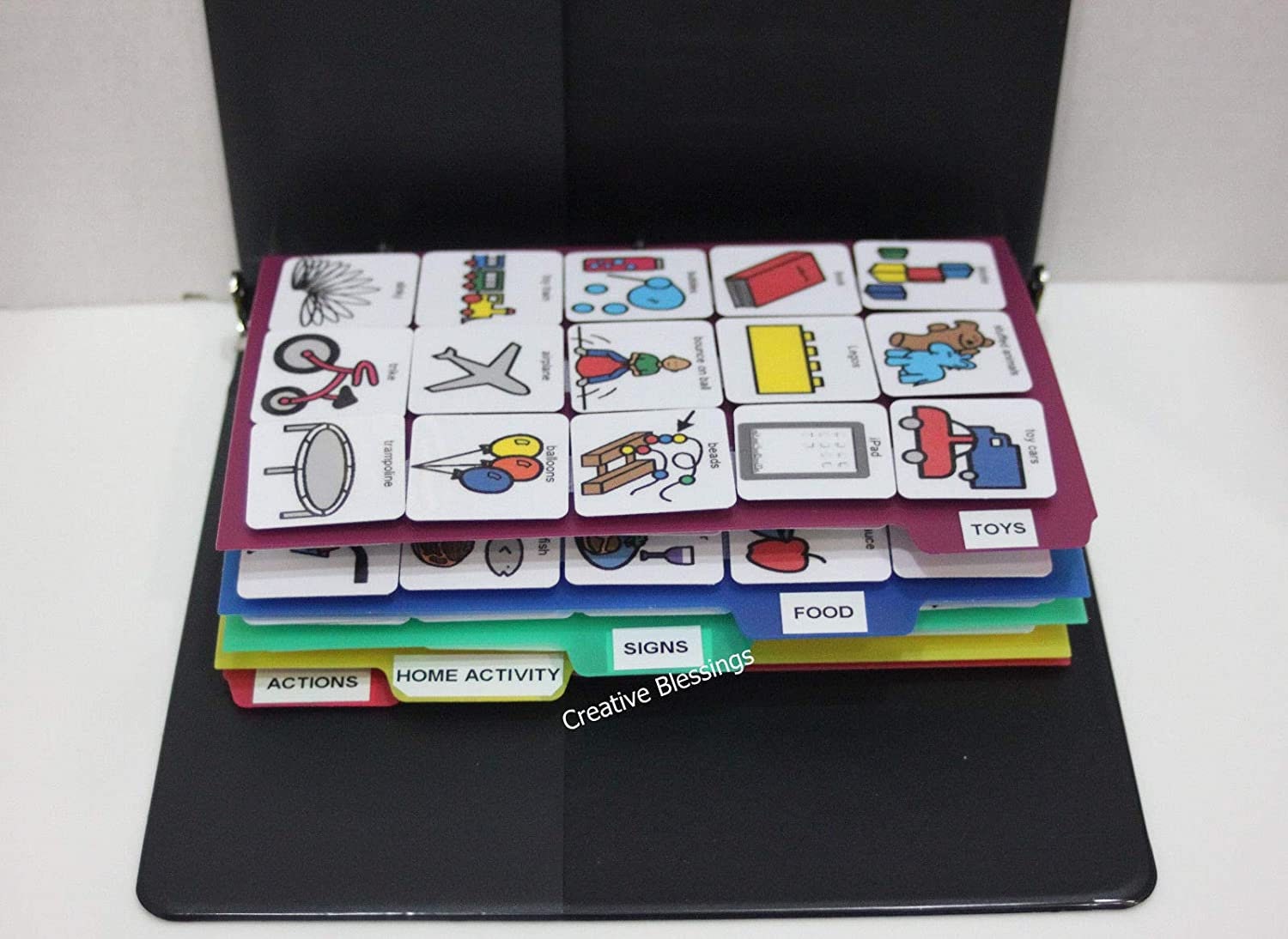 Autism Communication Picture Card Photo Book for Speech, ADHD ...