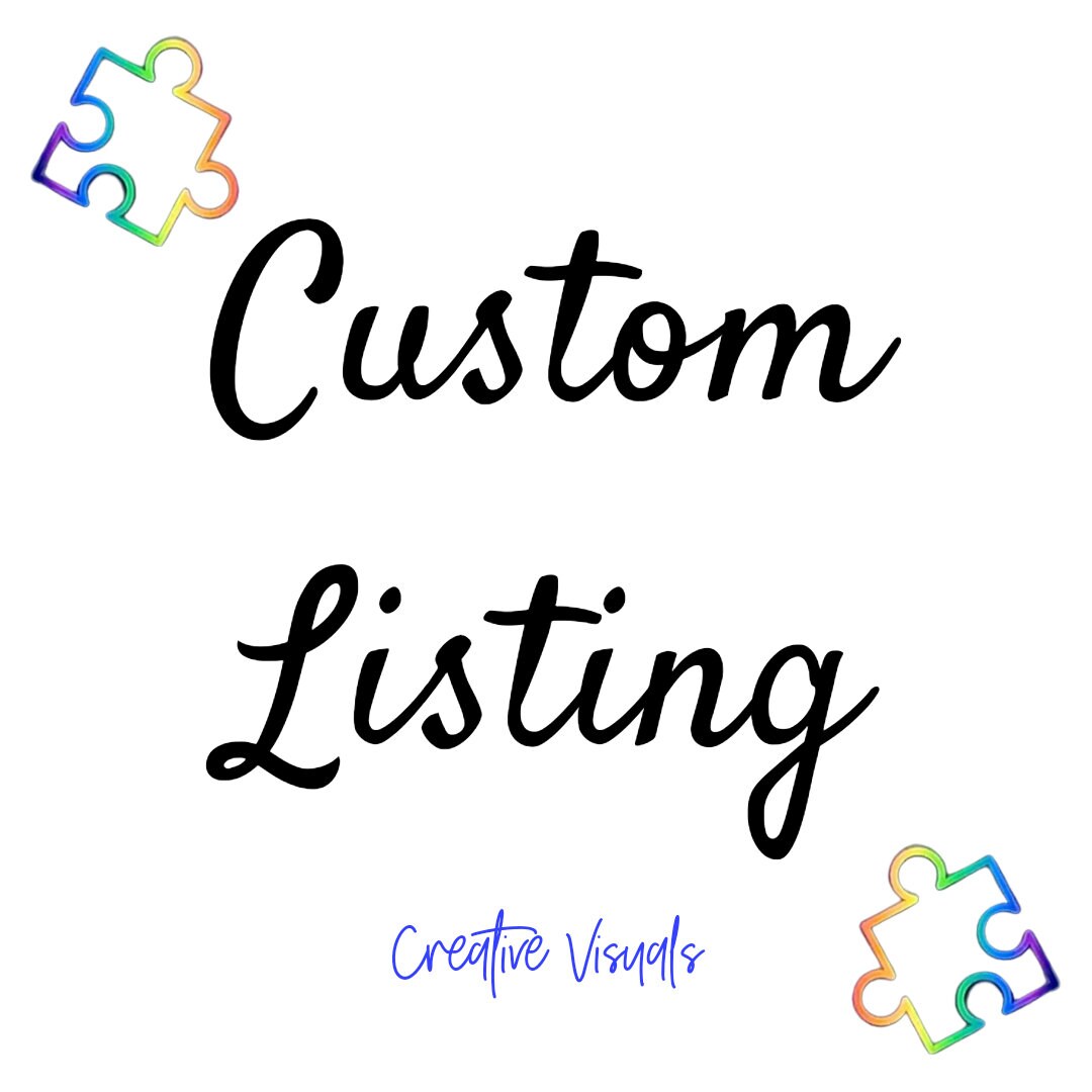RESERVED / Custom Listing - Etsy