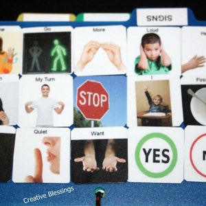 Real Photo Communication Binder: Autism, Speech & Language Therapy, ABA ...