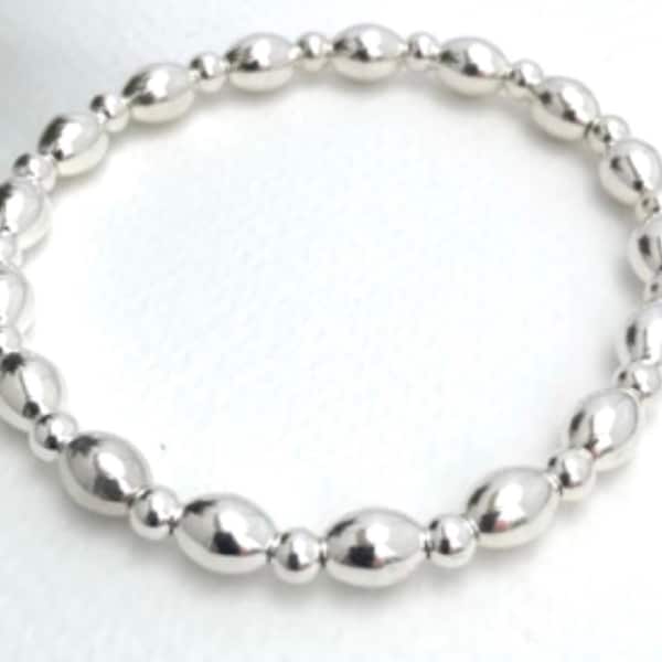 Silver Ball Bracelet - Etsy
