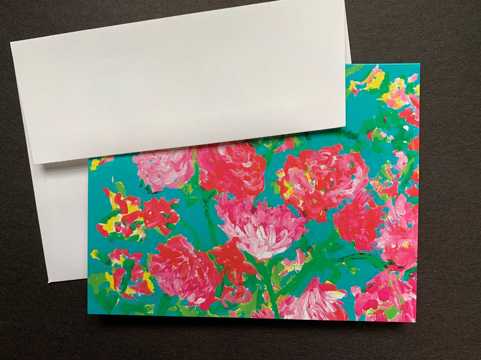 Stephagna Single Note Card From Original Painting - Etsy
