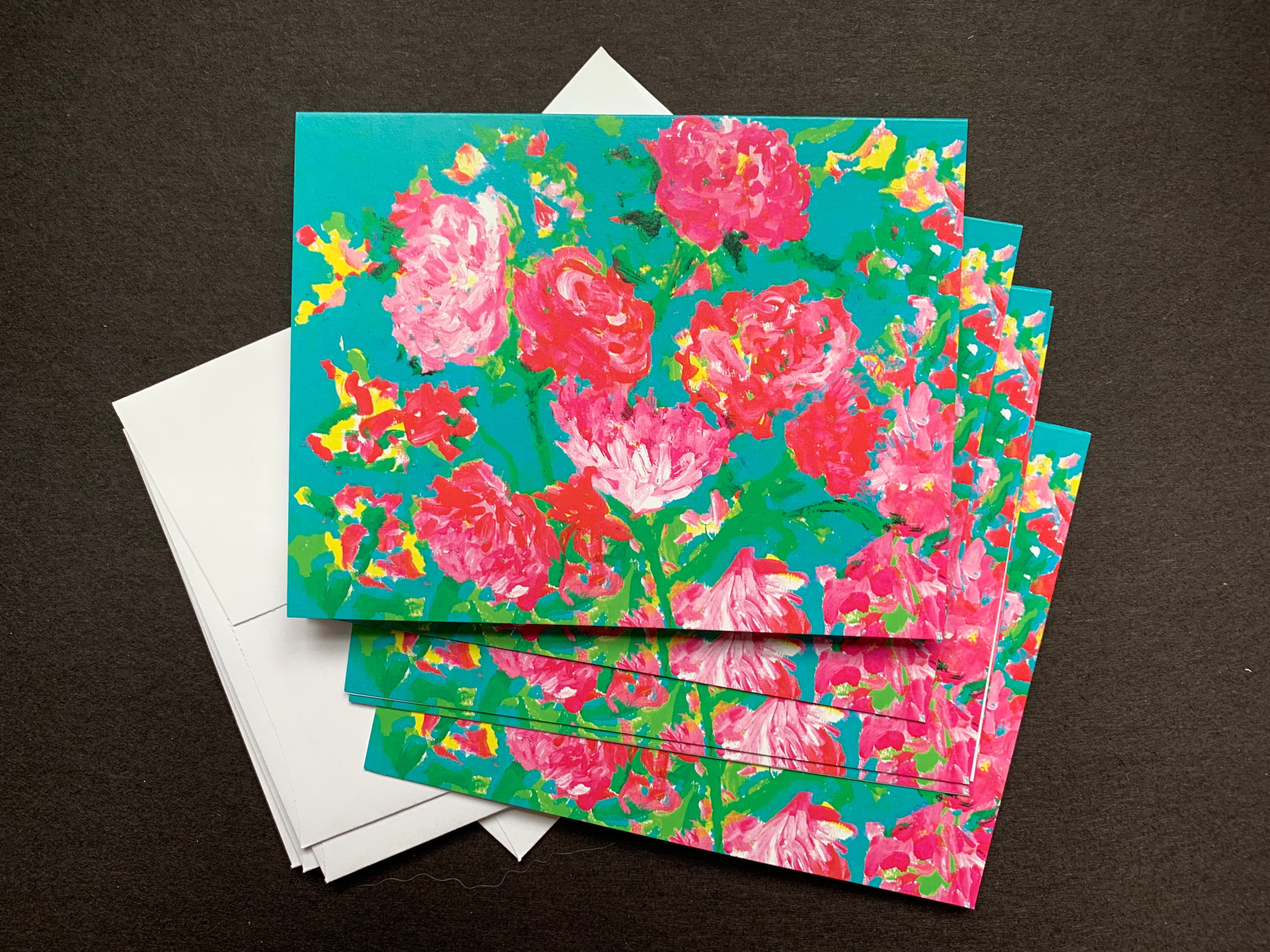 Stephagna Single Note Card From Original Painting - Etsy