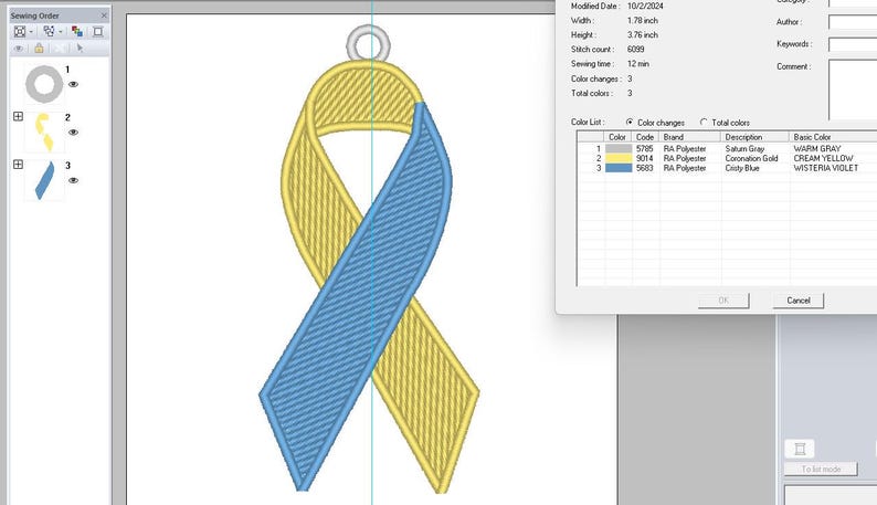 FSL Awareness Ribbon - Downs Syndrome Earrings and Gift Tag/pendant ...