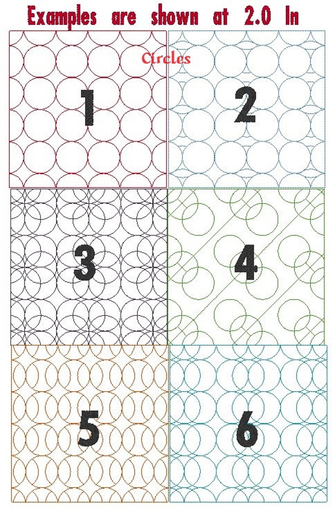 Decorative Fills / Fancy Fills - Geometric Shapes - for Babylock ...