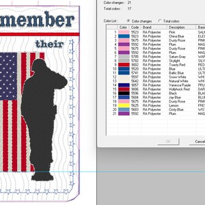 Memorial Day Remembrance - Triple Display - Machine Embroidery Designs ...