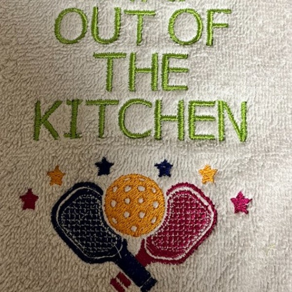 Pickleball Embroidery Designs - Etsy