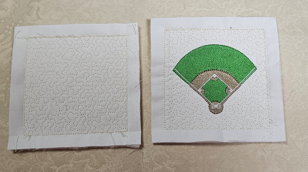 Baseball Blocks Set of 9 Blocks - Embroidered/quilt Blocks - Machine ...