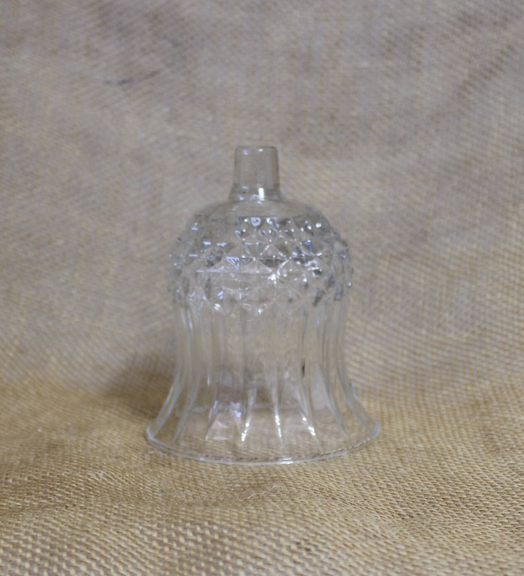 Glass Bell Shaped Cathedral Diamond Candle Cups Holders From Home ...