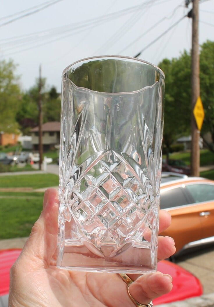 Clear Glass Pitcher / Beverage Pitcher / Ice Tea Pitcher With | Etsy