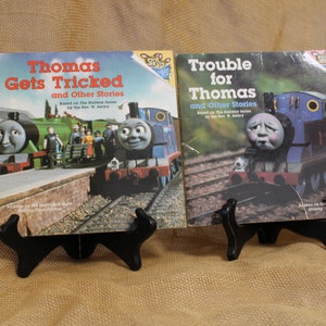 Two Thomas the Train Paper Back Books - Thomas Gets Tricked & Trouble ...