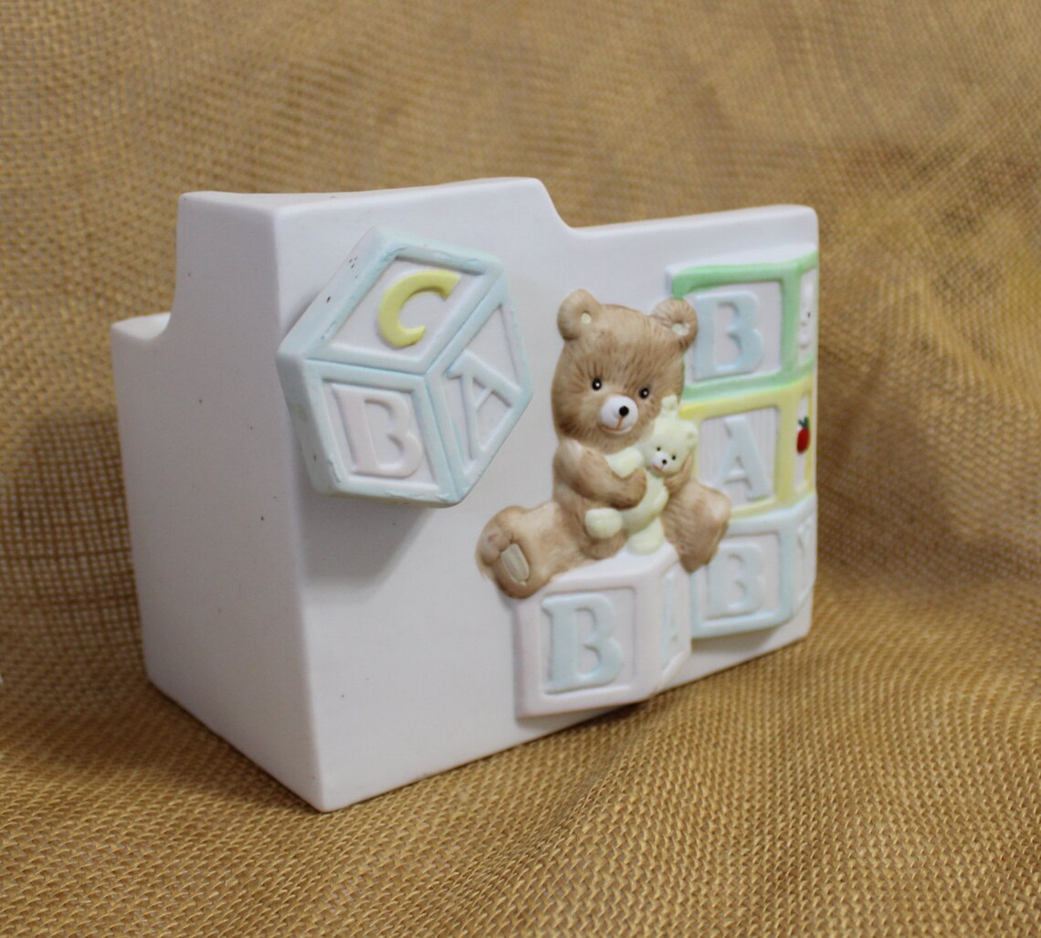 Musical Baby Block Planter Baby / Child's Room Music | Etsy