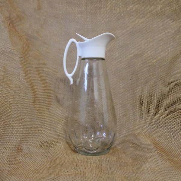 Glass Syrup Pitcher - Etsy
