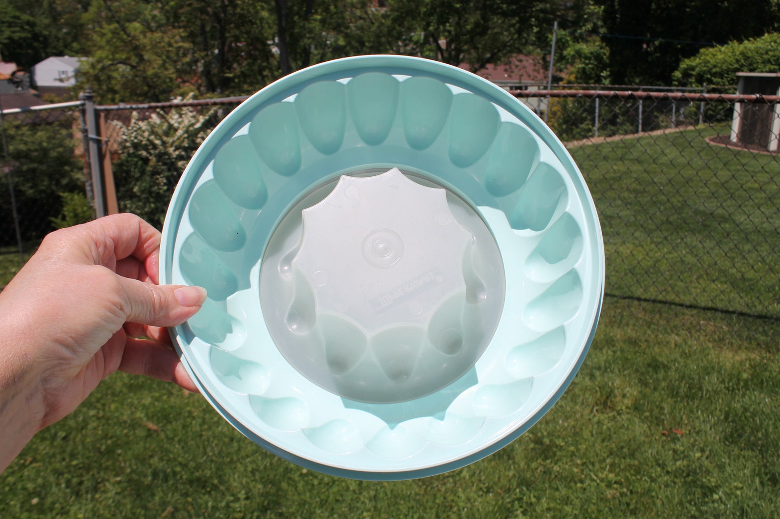 Tupperware Turquoise Ring Jello Mold 3 Piece Ring Gellatin | Etsy