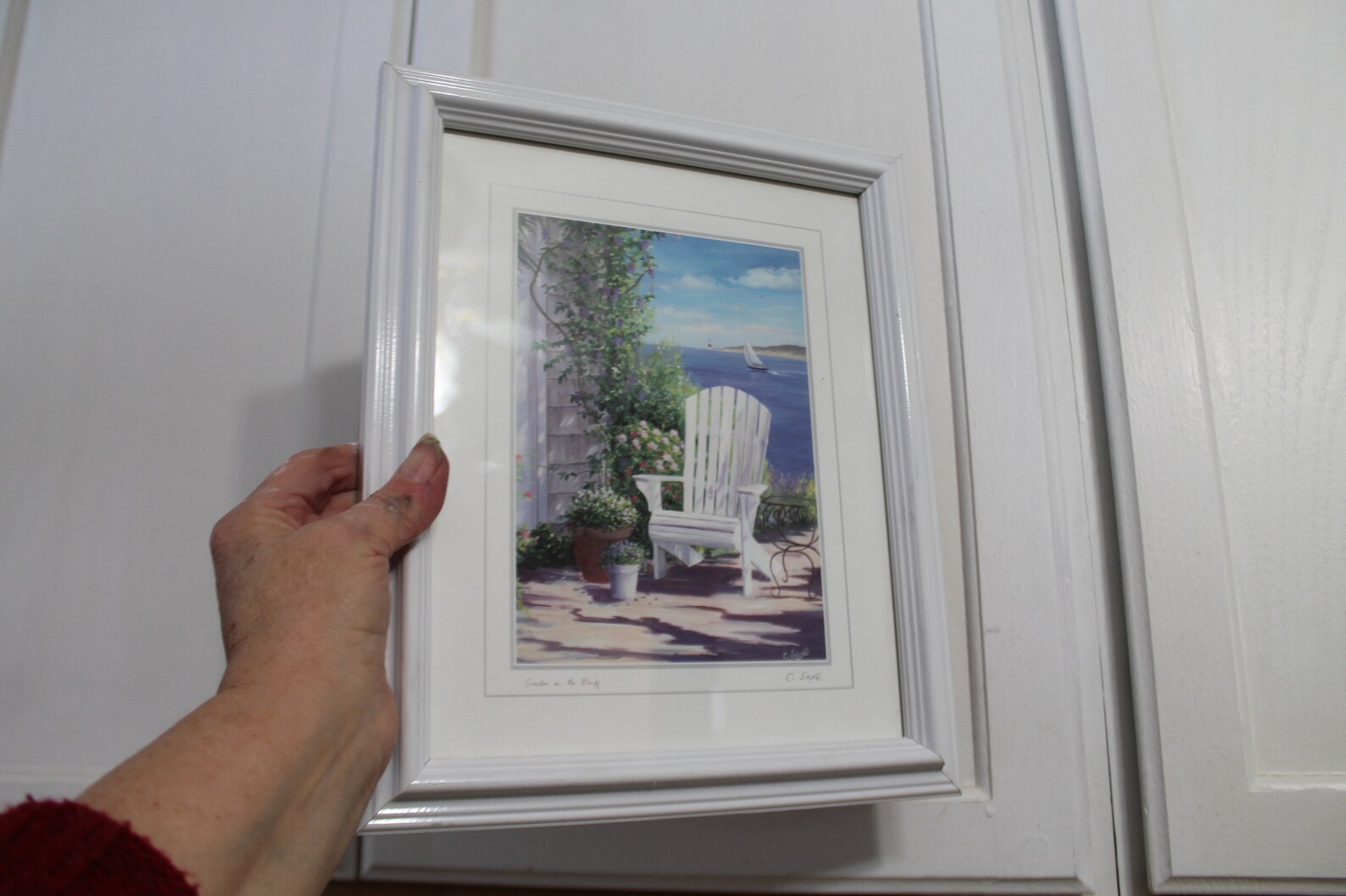Pair of Framed Beach Chair Prints From Carol Saxe Titled | Etsy