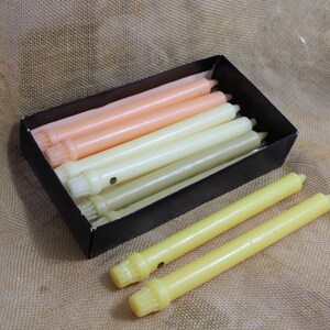 Set of 8 Classic Taper Candles From Colonial Candle of Cape Cod - Two ...