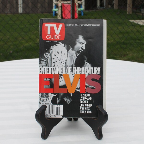 Elvis Tv Guide - Etsy