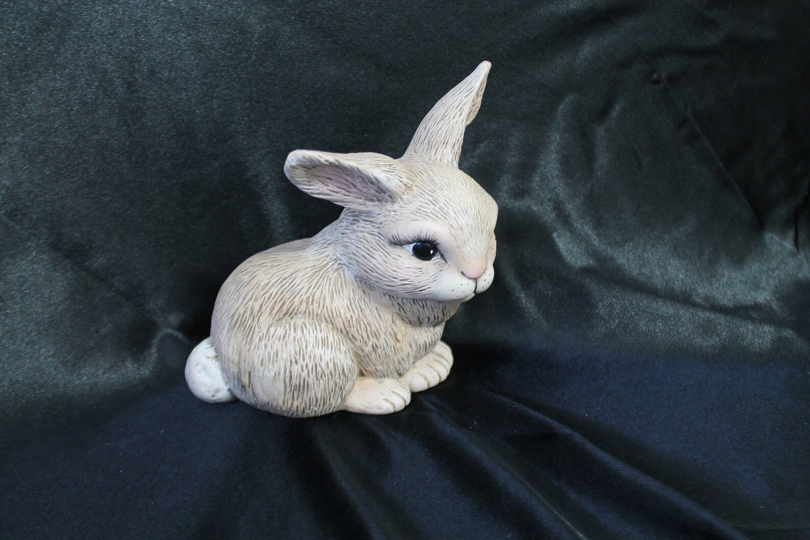 Chalkware Bunny Rabbit Figurine Home Decor - Etsy