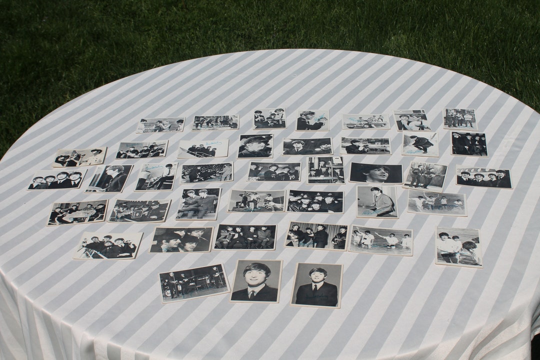 Partial Set of 35 Out of 165 Beatles Cards From 1964 by Topps T.C.G ...