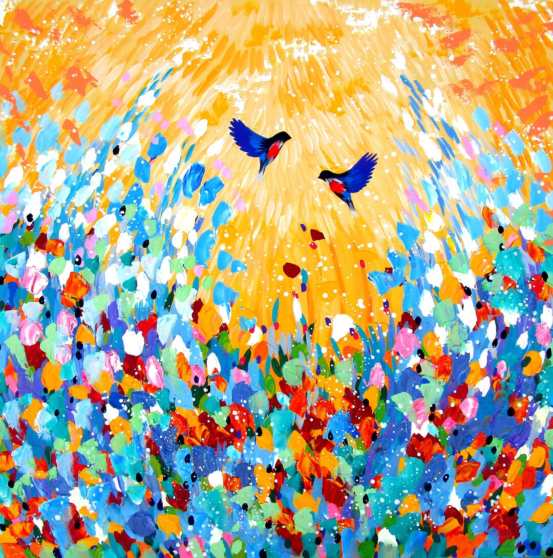 Bright Abstract Art, Abstract Art, Colorful Art, Happy Art, Bright Art ...