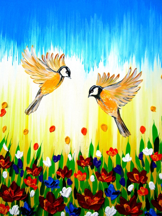 Beautiful Paintings Of Birds