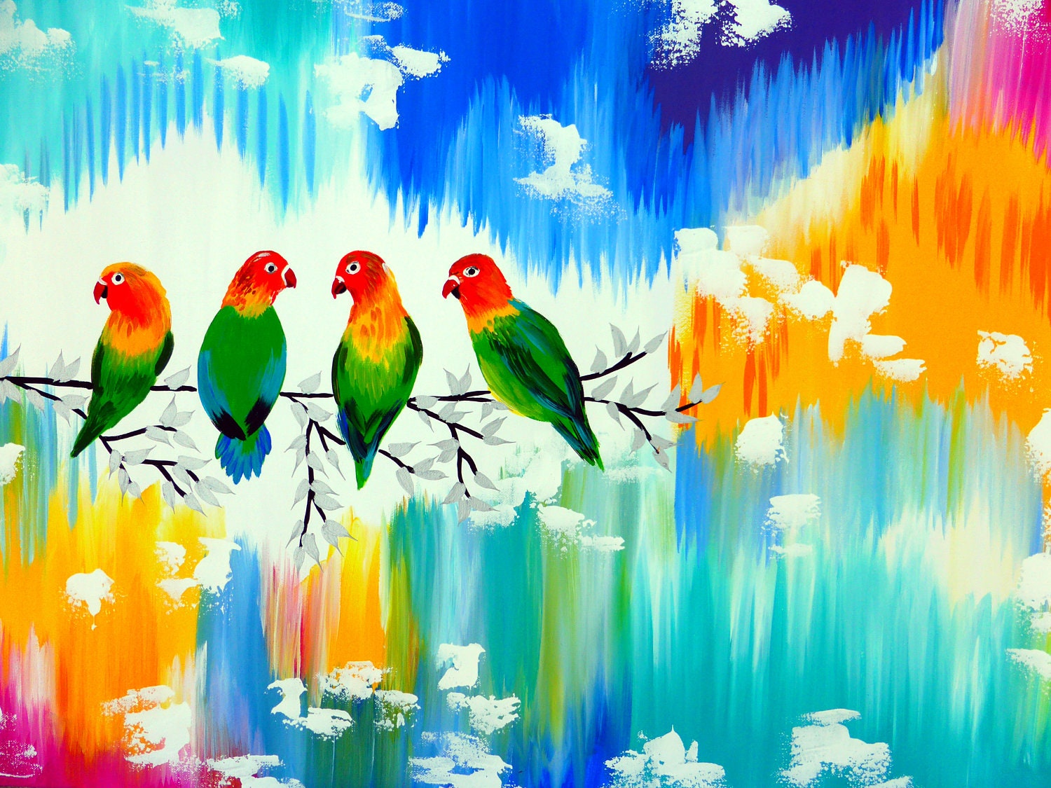 Australian Love Birds