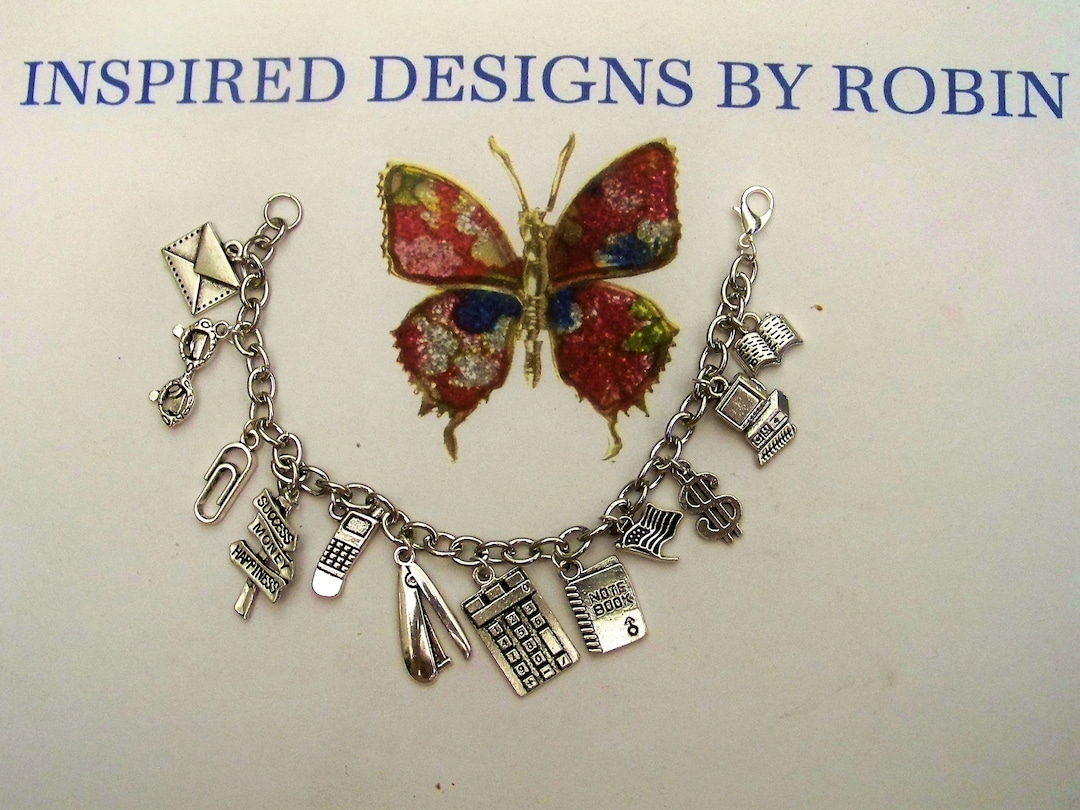 Accountant/cpa Charm Bracelet, Tax Time, Accounts Payable, Accounts ...