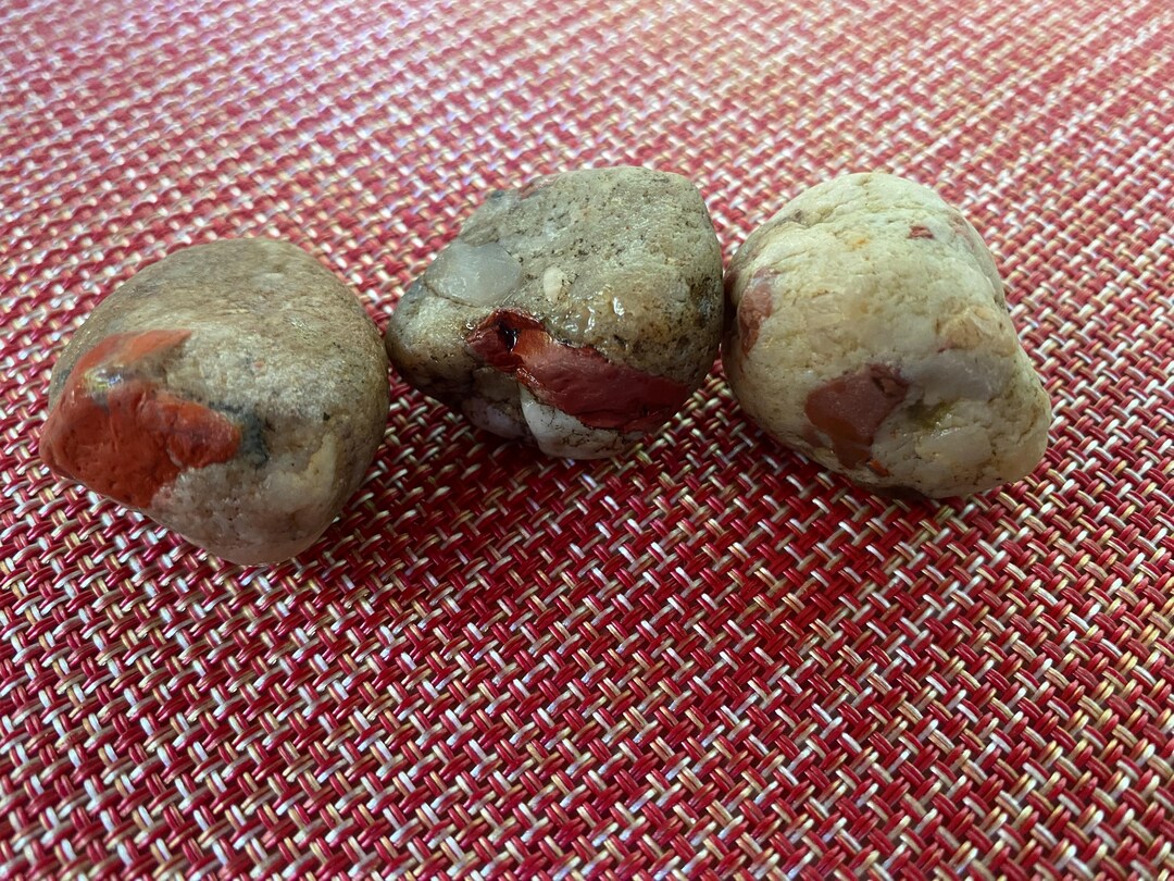 3 Small Michigan Pudding Stones - Etsy