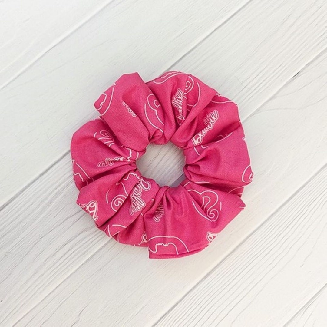 Retro Doll Scrunchie | Barbi Theme Scrunchie | Mother's Day | Pink ...