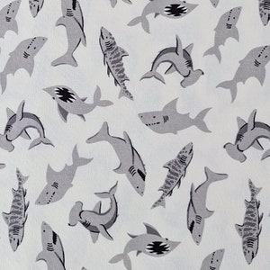 Shark Scrunchie, Shark Week, Sharks, Ocean, Fish, Gray, Aquatic, Cute ...