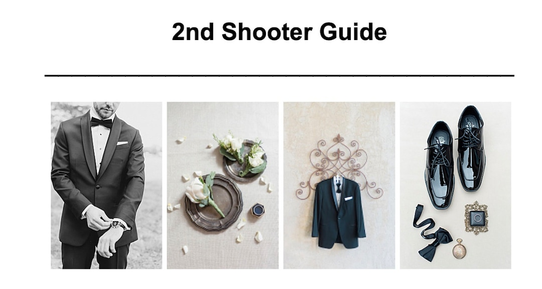 The Ultimate 2nd Shooter Photography Guide: Elevate Your Craft and ...