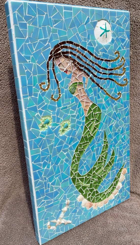 Mermaid Mosaic Patterns Printable