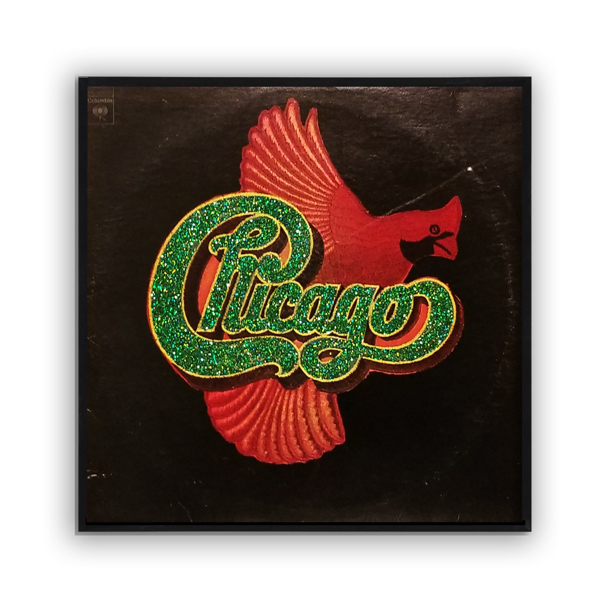 Glittered Vintage Chicago Album Cover - Etsy