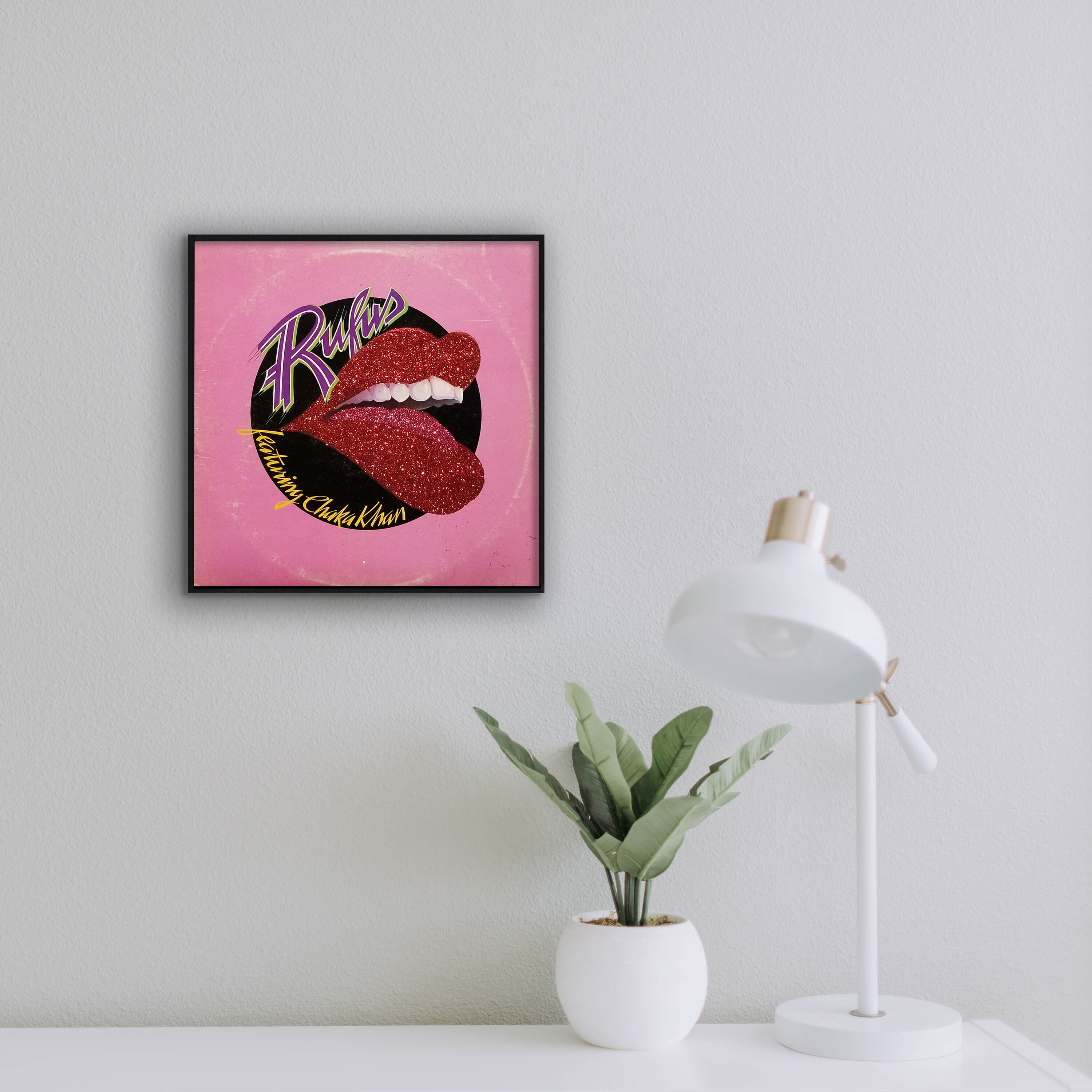 Glittered Vintage Rufus Featuring Chaka Khan Album Cover 1975 Etsy