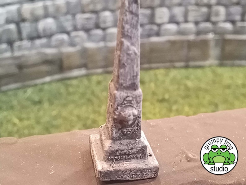 N Scale / 1:160 / Cemetery / Obelisks Set / Model Railroad / Historical ...