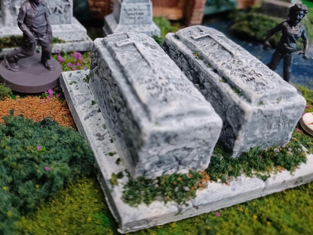 Tabletop Gaming / Baker / Chest Tombs / 1:48 / 28-32mm / O Scale ...