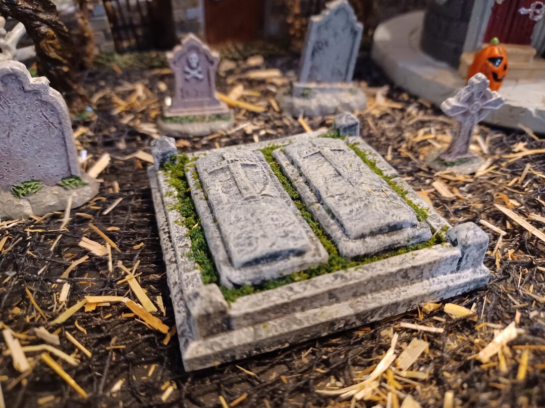 O Scale / 1:48 / Cemetary / Hudson Hip Tombs / Model Railroad / Church Graveyard - Etsy
