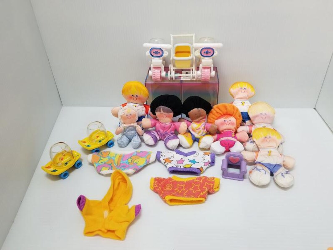 Vintage Lot of Fisher Price Smooshees! 1980's! Cuddlers on the Go! 8 ...
