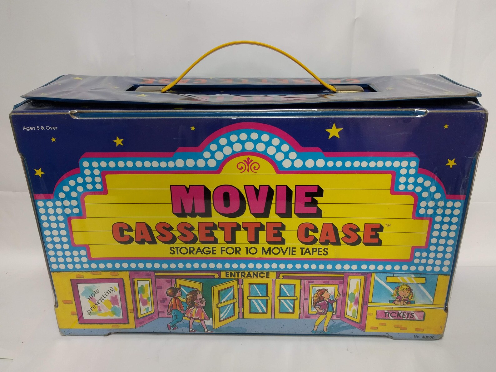 Vintage Movie Cassette Carrying Case Tara Toys | Etsy