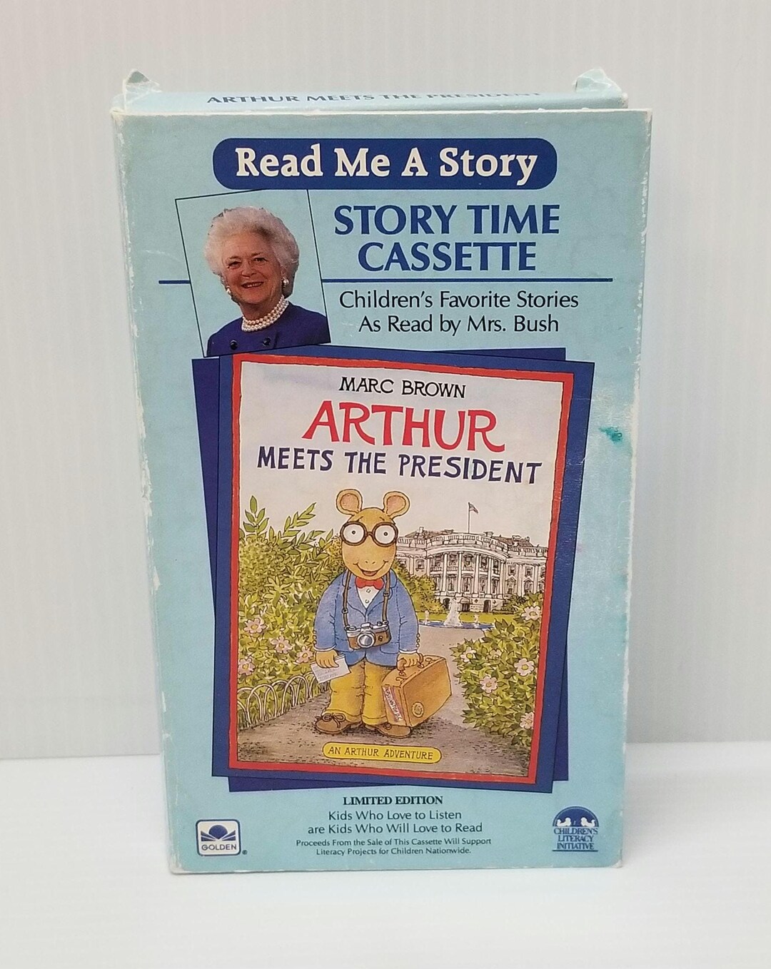 Vintage "arthur Meets the President" Read Me A Story Book on Cassette ...
